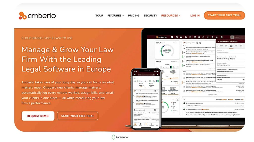 20 Legal Software Systems To Manage Your Law Firm — Avokaado Blog