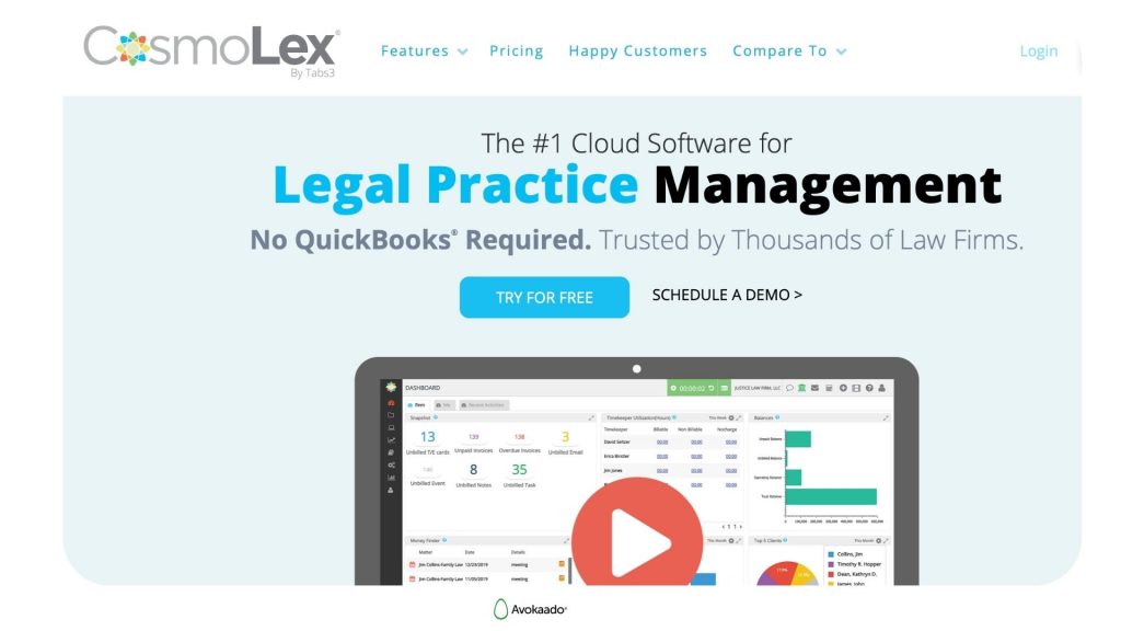 20 Legal Software Systems To Manage Your Law Firm — Avokaado Blog