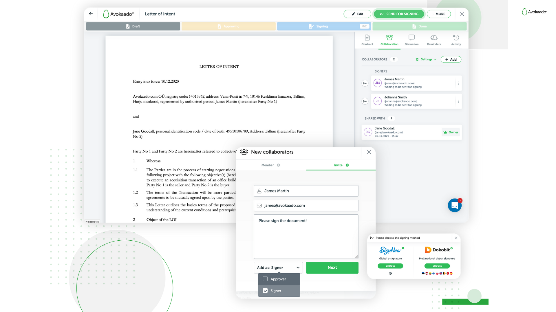 14 Digital Contract Signing Apps to Get eSignatures — Avokaado Blog