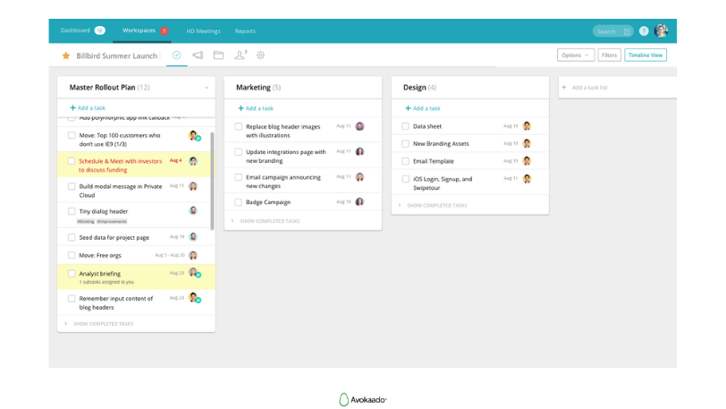 Top 8 Legal Project Management Software — Avokaado Blog